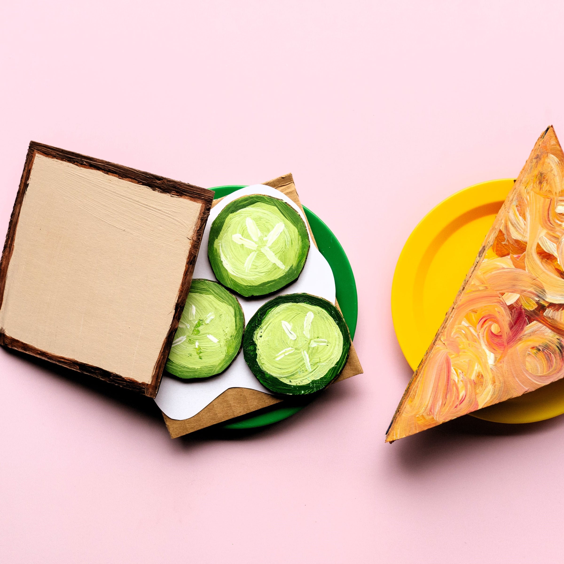 Craft your own Cardboard Sandwich 🥪 | makemeiconic