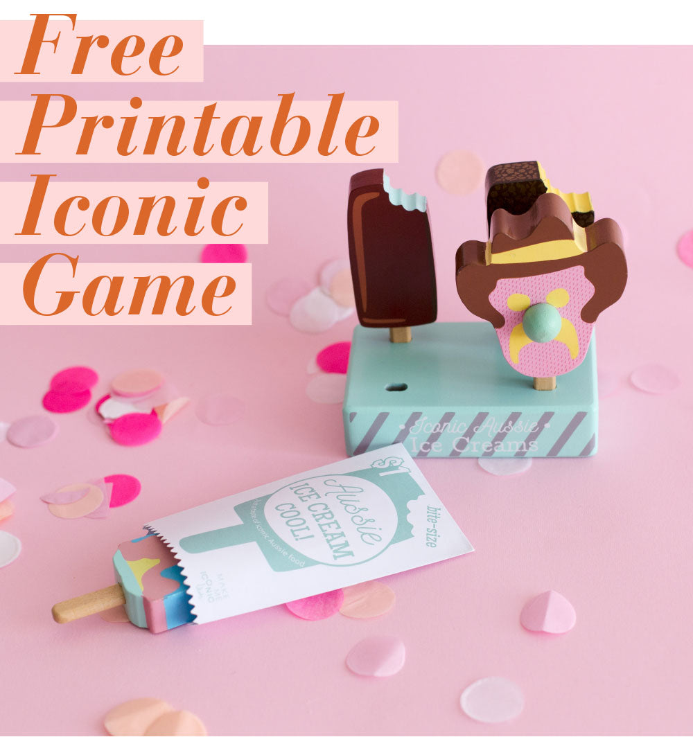 Free Printable Memory Game Kids | Aussie Ice Cream Matching Activity
