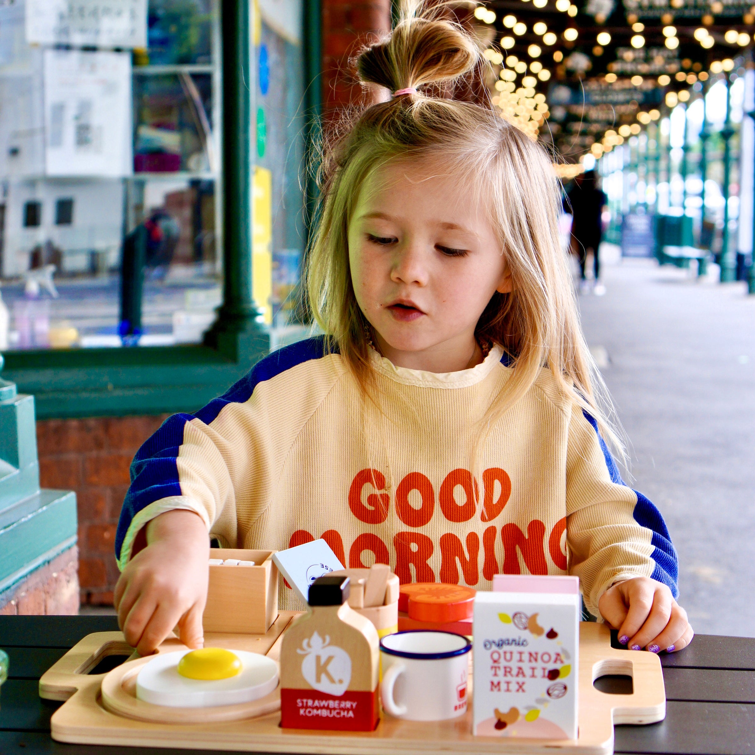 ICONIC WOODEN TOY - HEALTHY TUMMY BREKKIE | makemeiconic
