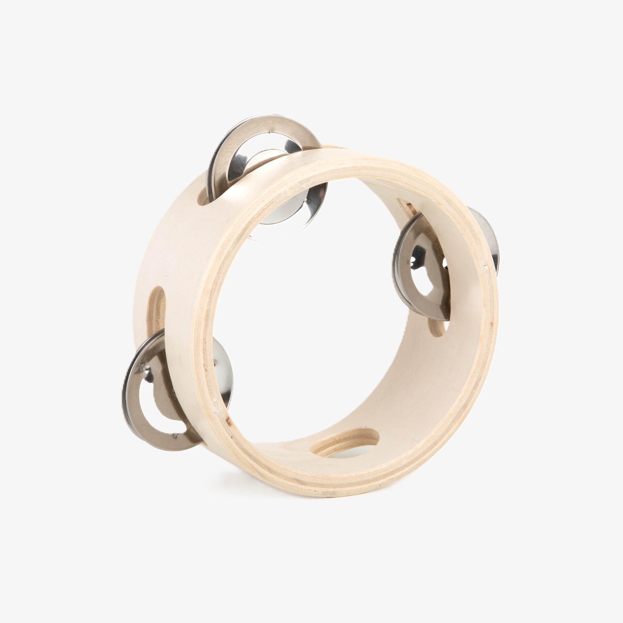 Iconic Tambourine - Wooden Music Toy